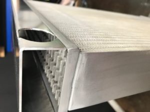 Custom Built Car Radiator to Customers spec in Aluminum
